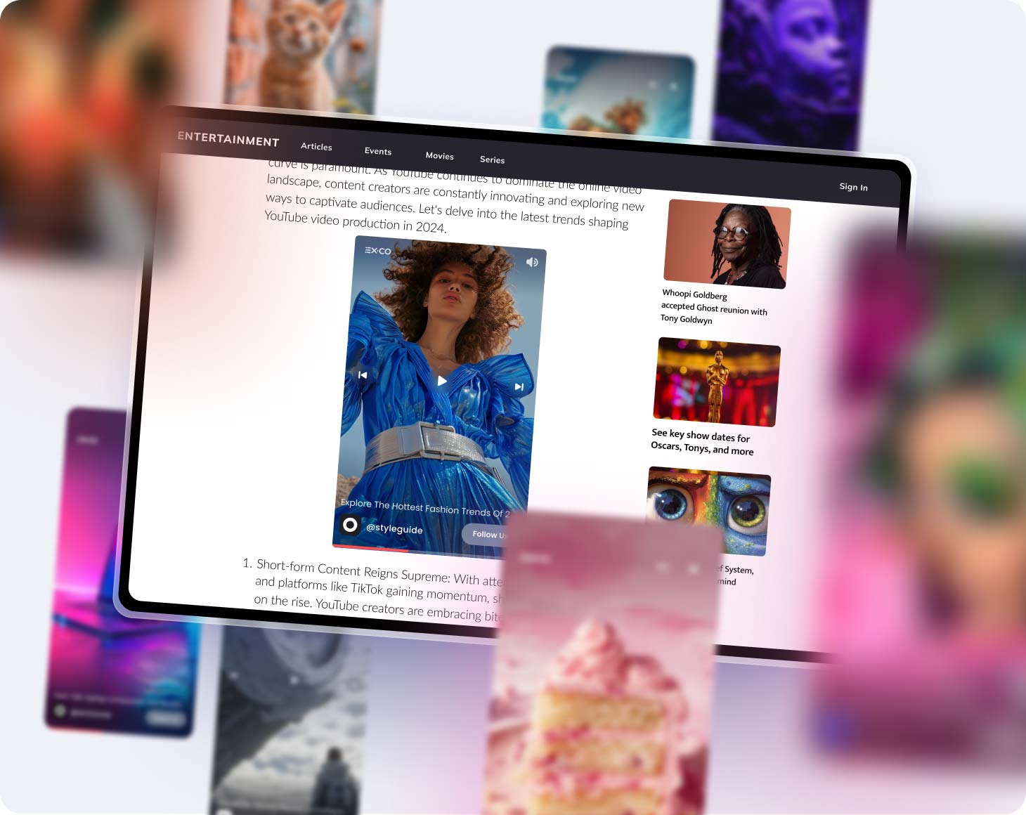Vertical Player - EX.CO - the machine-learning video platform
